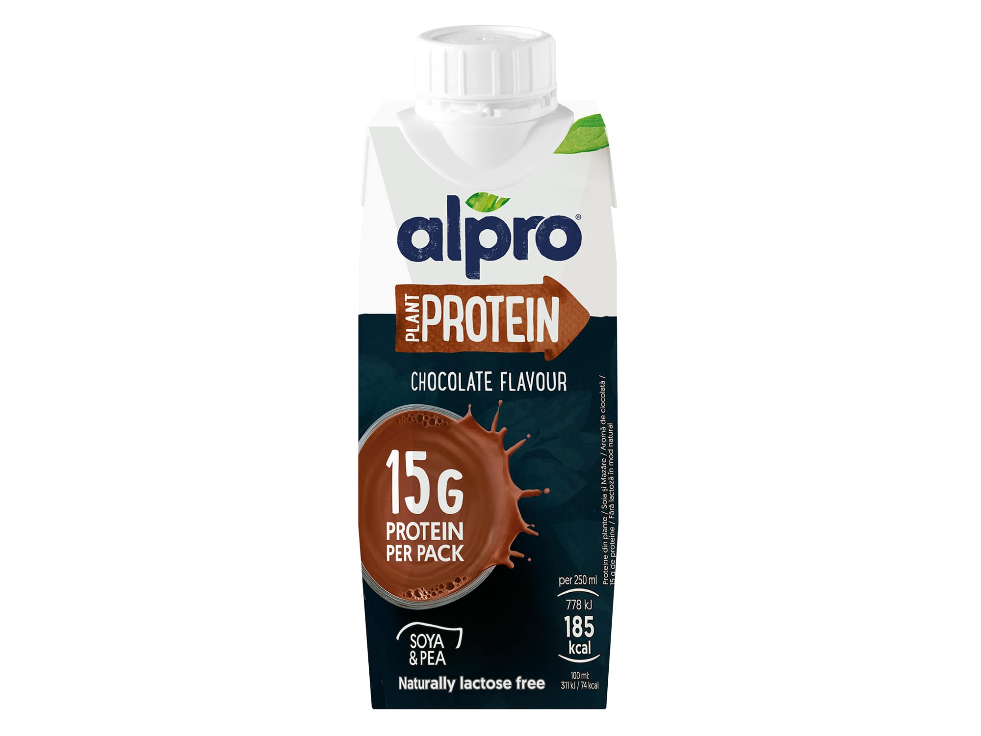 Alpro Plant Protein napój sojowy wysokobiałkowy czekoladowy 250 ml ...