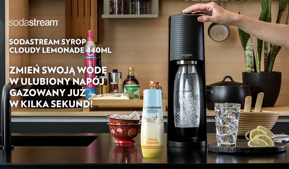 SodaStream Syrop Lemoniada 440 ml | TaniaKsiazka.pl