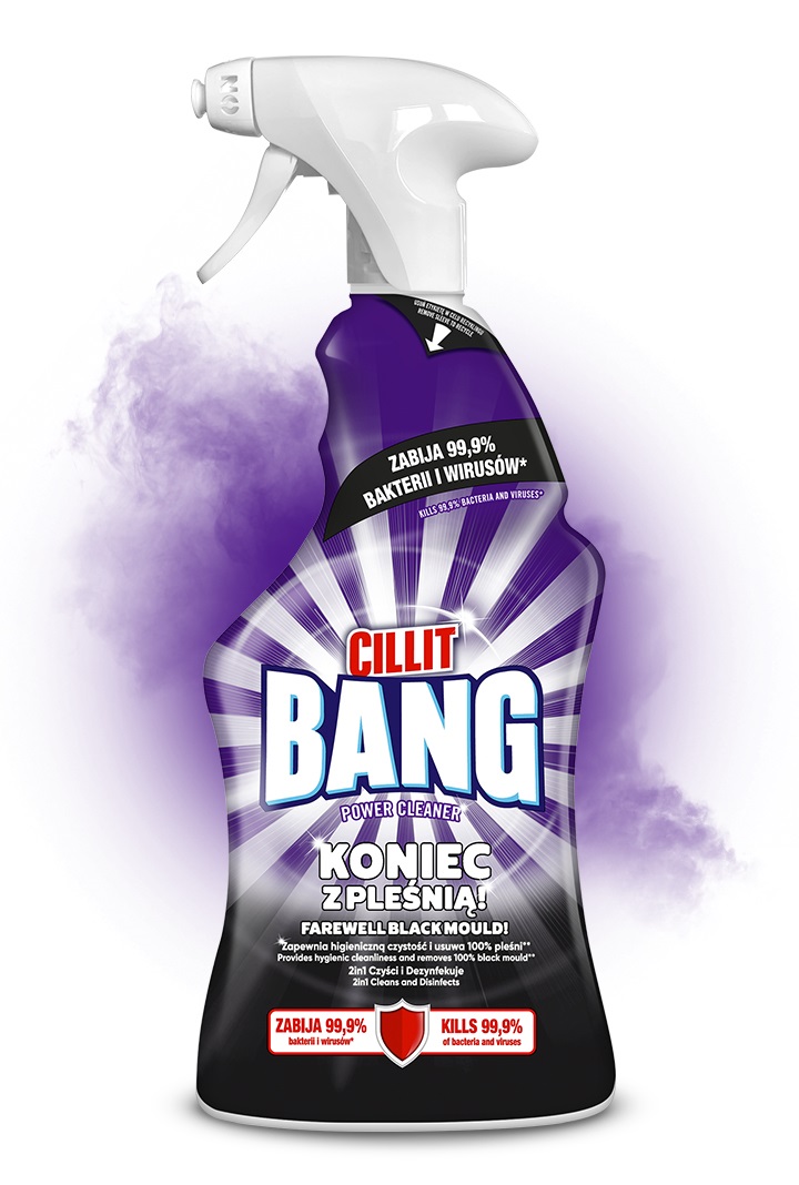 Cillit Bang Power Cleaner uniwersalny środek czyszczący Pleśń i Czarne ...